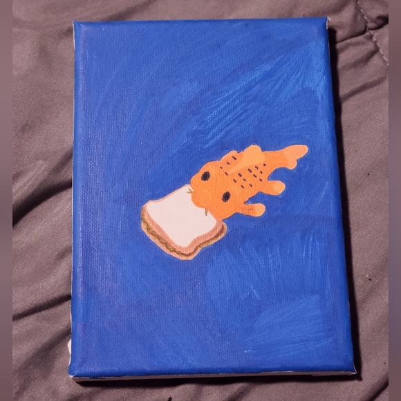 Wall Decor | Pudge The Fish Painting | Poshmark